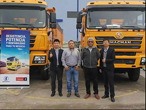 SHACMAN Peru open house event - shacman truck,f3000,f2000,dump trucks ...